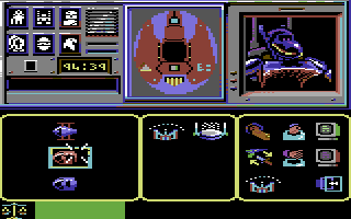 Screenshot of Shadowfire (Commodore 64, 1985) - MobyGames