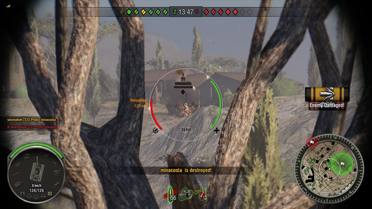 Screenshot of World of Tanks (PlayStation 4, 2015) - MobyGames