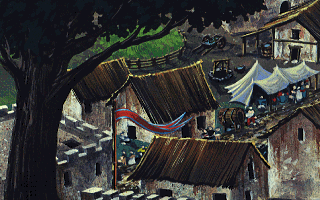 Screenshot of Castles II: Siege & Conquest (DOS, 1992) - MobyGames