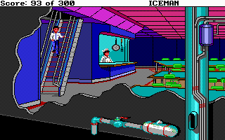 Screenshot of Code-Name: Iceman (DOS, 1989) - MobyGames
