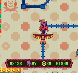 Screenshot of Super Widget (SNES, 1993) - MobyGames