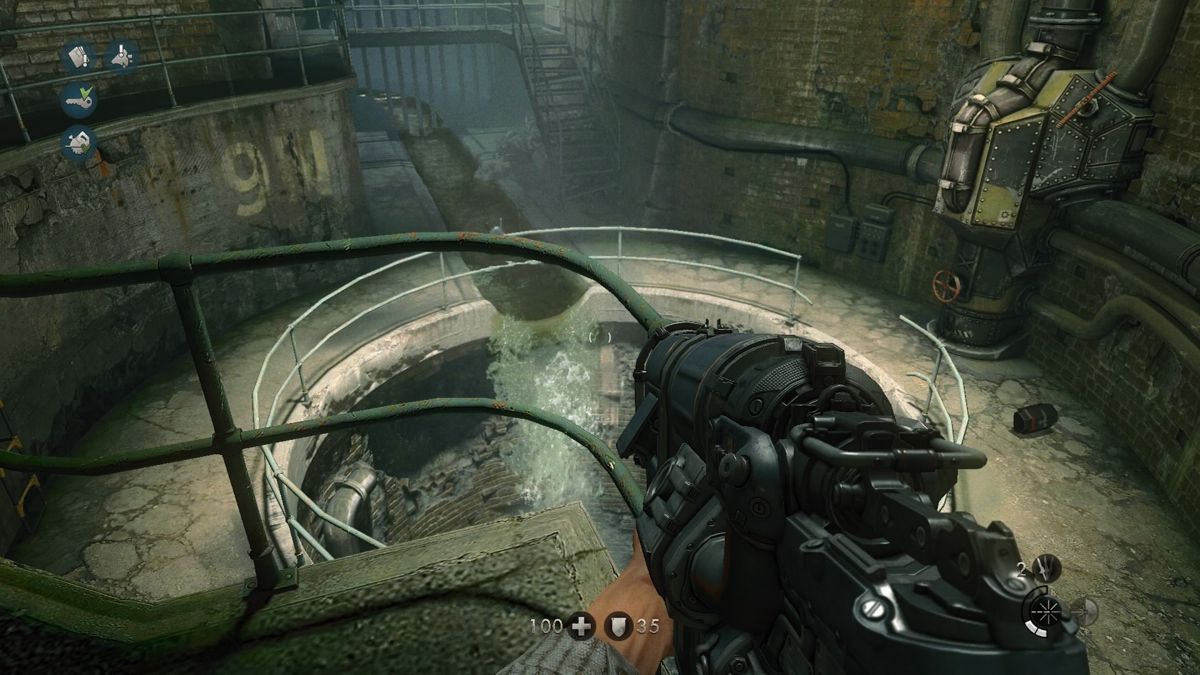 Screenshot of Wolfenstein: The New Order (PlayStation 4, 2014) - MobyGames