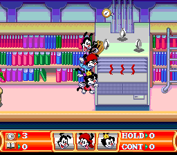 Screenshot of Animaniacs (SNES, 1994) - MobyGames