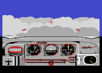 Screenshot of Ace of Aces (Atari 8-bit, 1986) - MobyGames