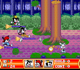 Screenshot of Animaniacs (SNES, 1994) - MobyGames