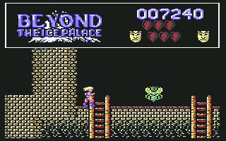 Screenshot of Beyond the Ice Palace (Commodore 64, 1988) - MobyGames