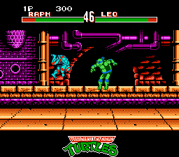 Screenshot of Teenage Mutant Ninja Turtles: Tournament Fighters (NES ...
