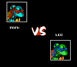 Screenshot of Teenage Mutant Ninja Turtles: Tournament Fighters (NES ...