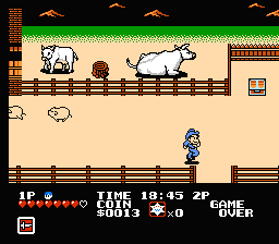 Screenshot of Cowboy Kid (NES, 1991) - MobyGames