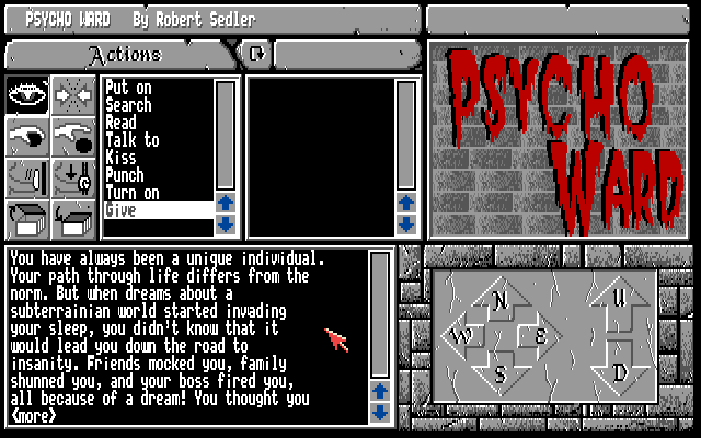 Psycho Ward (1994) - MobyGames