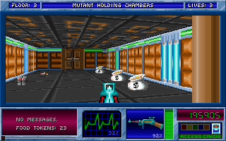 Screenshot of Blake Stone: Aliens of Gold (DOS, 1993) - MobyGames