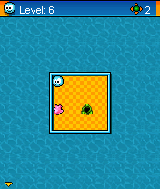 Screenshot of Slyder (J2ME, 2002) - MobyGames