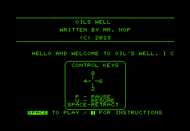 Oil's Well (2013) - MobyGames