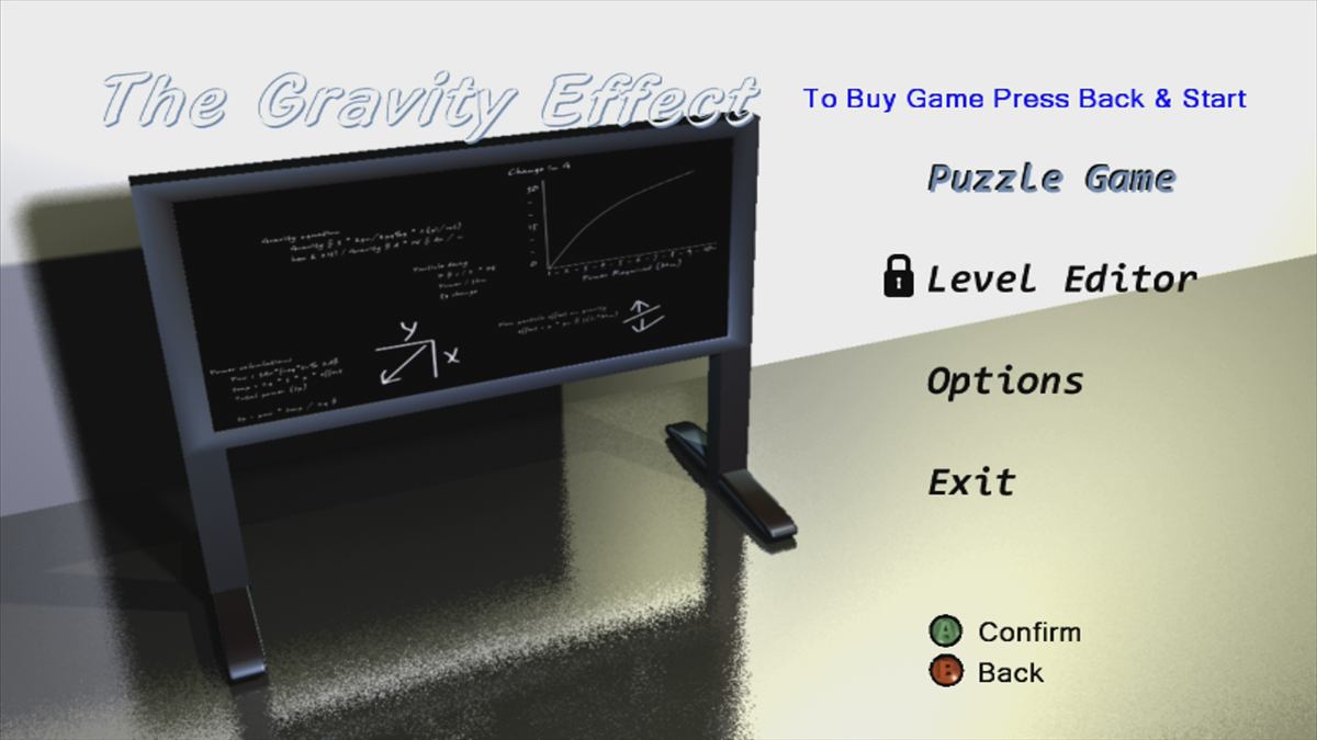 Screenshot of The Gravity Effect (Xbox 360, 2009) - MobyGames