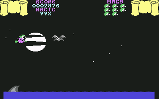 Screenshot of Cauldron (Commodore 64, 1985) - MobyGames