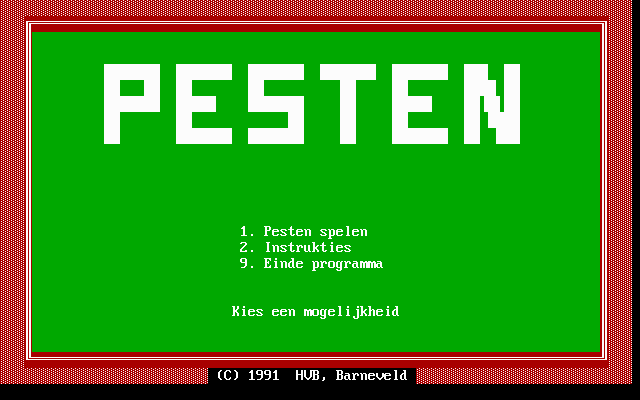 Pesten (1991) - MobyGames