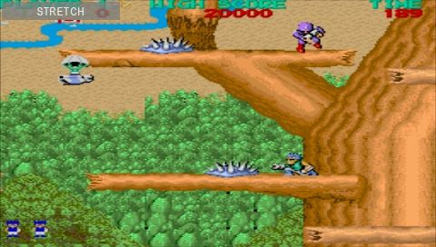 Screenshot of Capcom Classics Collection: Remixed (PSP, 2005) - MobyGames