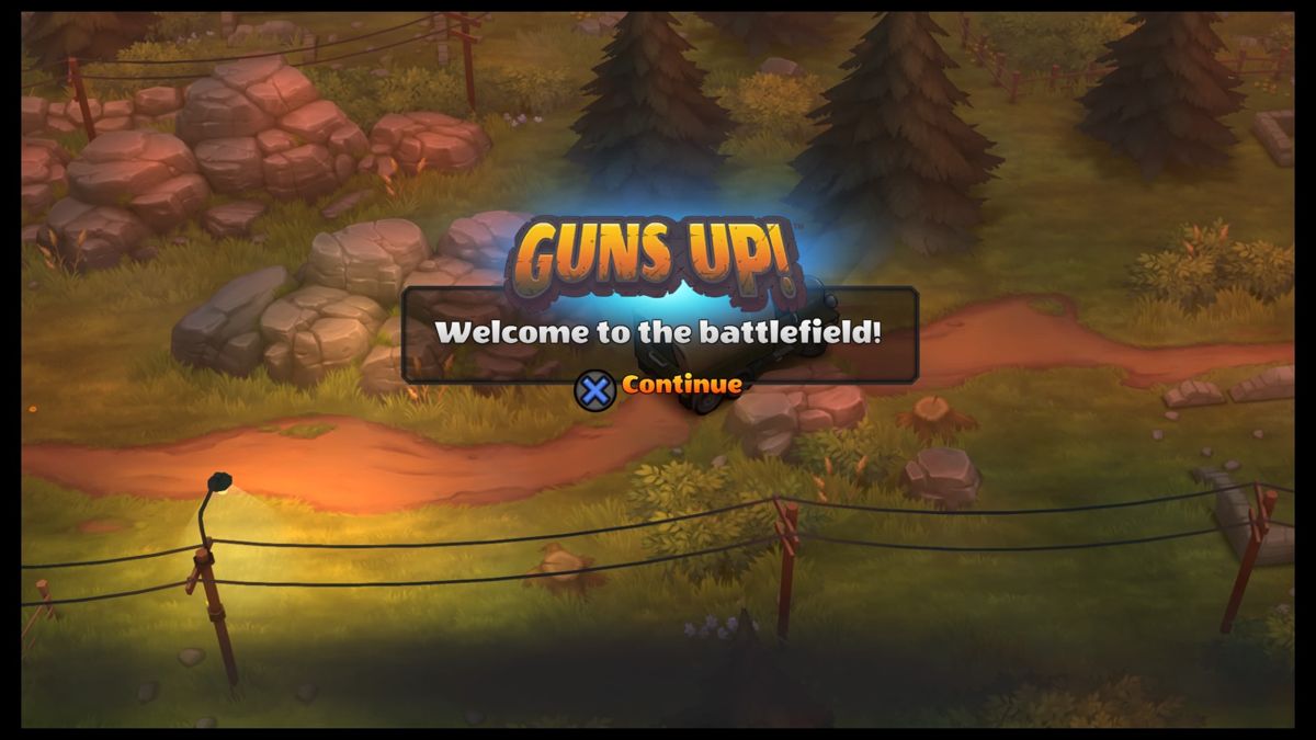 Screenshot of Guns Up! (PlayStation 4, 2015) - MobyGames