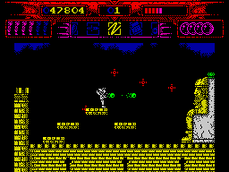 Screenshot of Myth: History in the Making (ZX Spectrum, 1989) - MobyGames