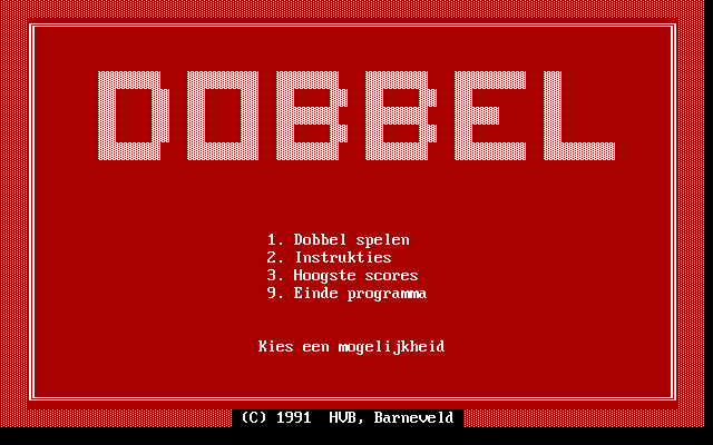 Dobbel (1991) - MobyGames
