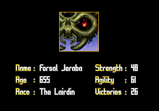 Screenshot of Death Duel (Genesis, 1992) - MobyGames