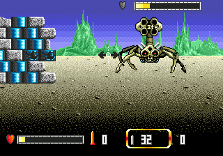 Screenshot of Death Duel (Genesis, 1992) - MobyGames