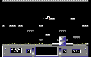 Screenshot of Alien (Commodore 64, 1990) - MobyGames