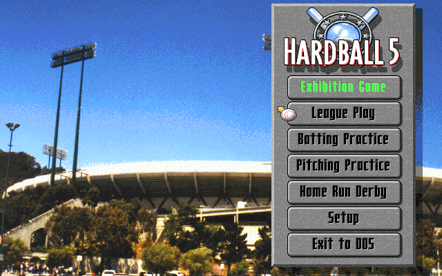 Screenshot of HardBall 5 (DOS, 1995) - MobyGames