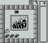 Screenshot of Stop That Roach! (Game Boy, 1994) - MobyGames
