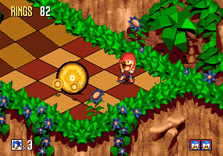 Screenshot of Sonic 3D Blast (Genesis, 1996) - MobyGames