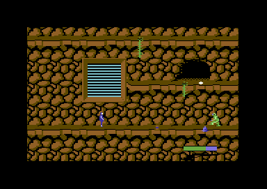 Screenshot of Calvin (Commodore 64, 1987) - MobyGames