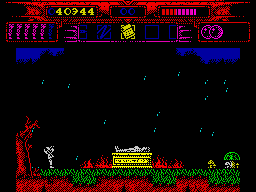 Screenshot of Myth: History in the Making (ZX Spectrum, 1989) - MobyGames
