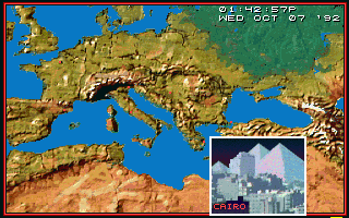 Screenshot of Countdown (DOS, 1990) - MobyGames