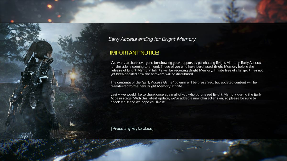 Screenshot of Bright Memory: Episode 1 (Windows, 2019) - MobyGames