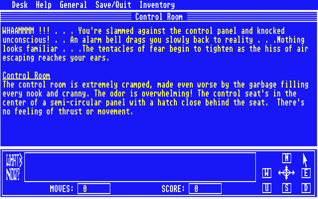 Screenshot of Forbidden Quest (Atari ST, 1983) - MobyGames