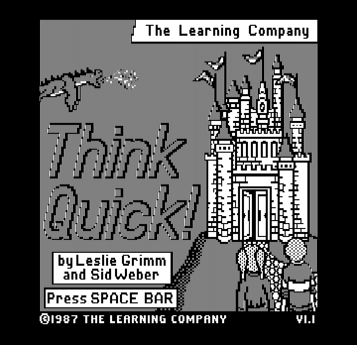 Screenshot of Think Quick! (DOS, 1987) - MobyGames