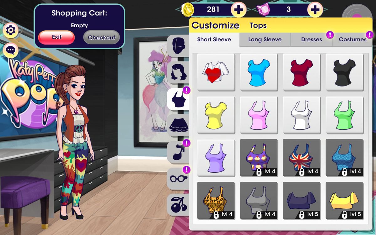 Screenshot of Katy Perry: Pop (Android, 2015) - MobyGames