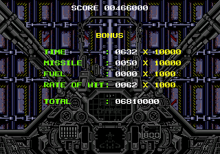 Screenshot of Air Diver (Genesis, 1990) - MobyGames