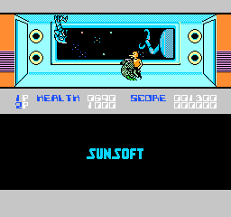 Screenshot of Xenophobe (NES, 1987) - MobyGames