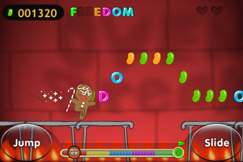 Screenshot of OvenBreak (iPhone, 2009) - MobyGames