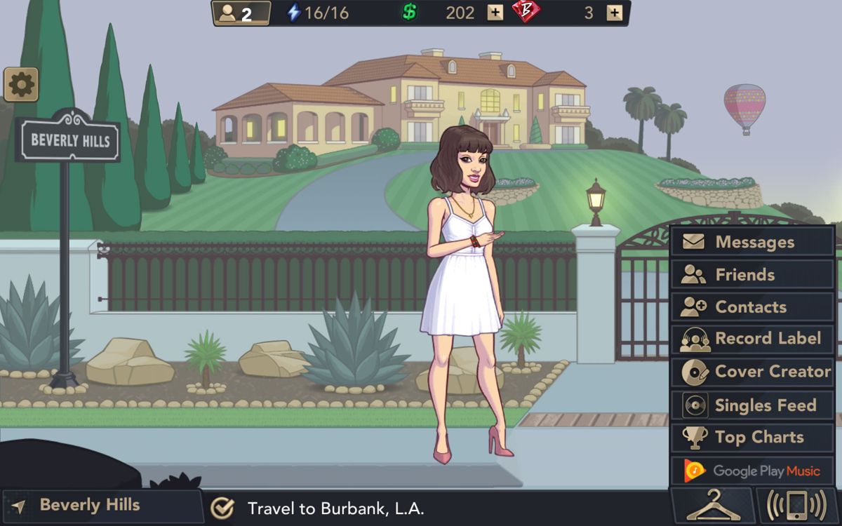 Screenshot of Britney Spears: American Dream (Android, 2016) - MobyGames