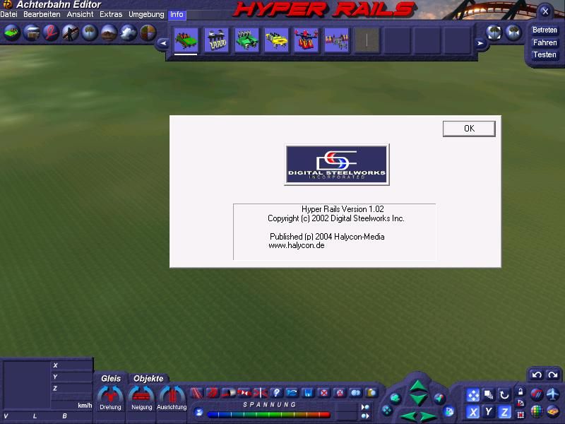 Hyper Rails screenshots - MobyGames