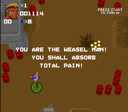 Screenshot of Total Carnage (SNES, 1992) - MobyGames