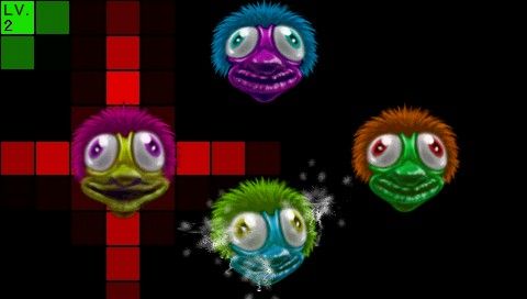 Screenshot of WTF: work time fun (PSP, 2005) - MobyGames