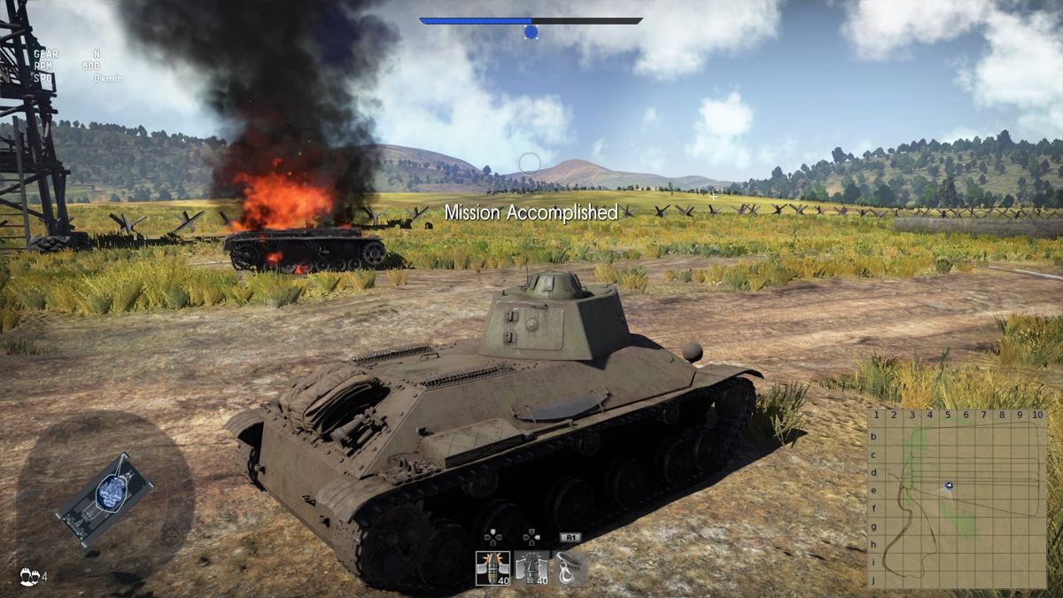 Screenshot of War Thunder (PlayStation 4, 2012) - MobyGames