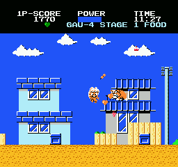 Screenshot of Chubby Cherub (NES, 1985) - MobyGames