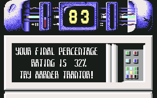 Screenshot of Trantor the Last Stormtrooper (Commodore 64, 1987 ...