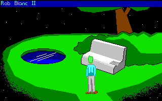 Screenshot of Rob Blanc II: Planet of the Pasteurised Pestilence (Windows, 2000) - MobyGames