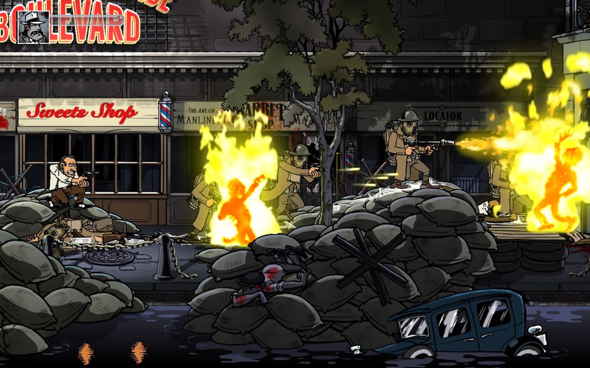 Screenshot of Guns, Gore & Cannoli (Windows, 2015) - MobyGames