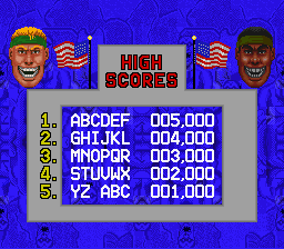 Screenshot of Total Carnage (SNES, 1992) - MobyGames